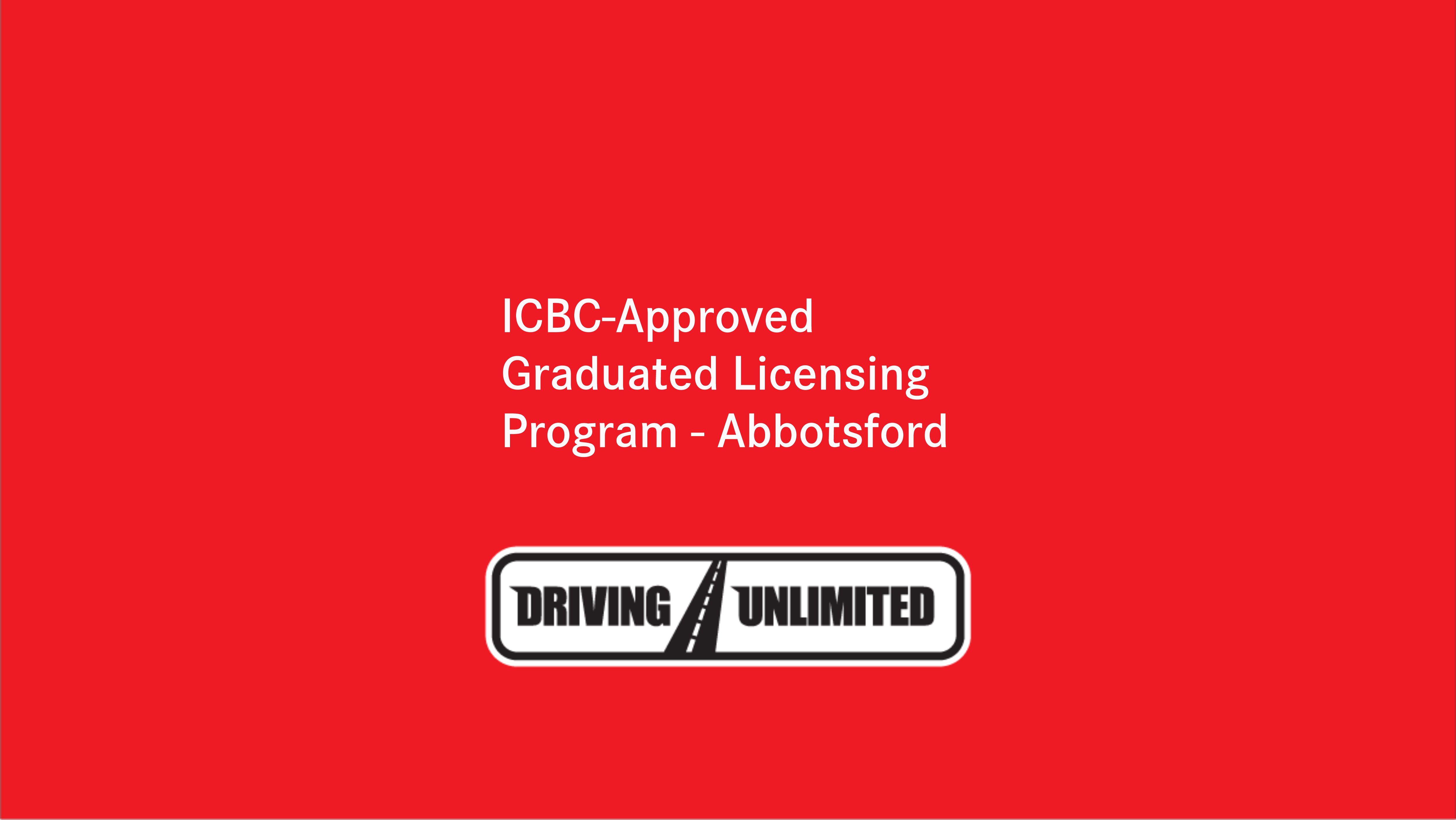 *NEW* Graduated Licensing Program - Abbotsford/Mission - Driving ...
